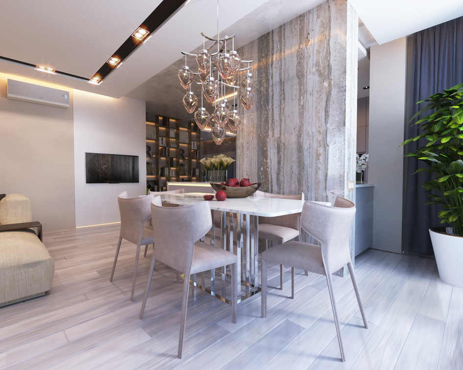 Интерьер от студии дизайна FoxLab _interior для квартиры в ЖК "Зеленый Остров" - Работа из ...