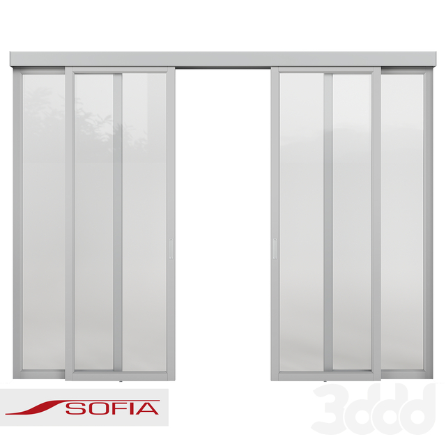 Sofia сдвижная система "Внутри проёма"