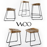 WAVE bar stool - Стулья - 3D модель