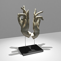 Hand - Sculpture - 3D model