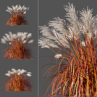 Large square bush - Bush - 3D model
