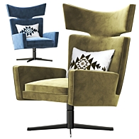 Dyna St Clair Swivel Chair - Arm chair - 3D model