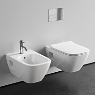 KOLO Wc button fusion chrom - Toilet and Bidet - 3D model