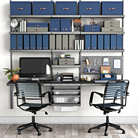 Working set 1 - Office furniture - 3D model