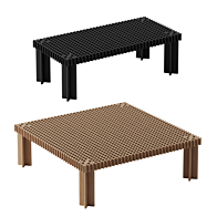 Jenga Coffee Tables Set 2 by Baxter - Столы - 3D модель