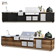 outdoor kitchen - 3D Models Collection