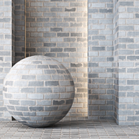 Vintage Brick Texture 4K - Seamless - Brick - 3D model