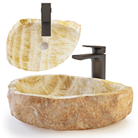 Vitruvit Shell Sink - Wash basin - 3D model
