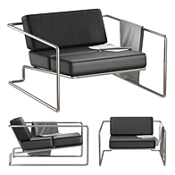 Flexform ABC - Arm chair - 3D model