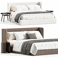 ALFRED Bed By Frigerio Salotti - Bed - 3D model