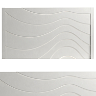 Stone Wave Wall Panel - Other decorative objects - 3D model