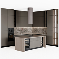 kitchen 128 - Кухни - 3D модель