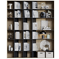 IKEA MILSBO cabinet - Rack - 3D model