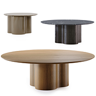 Meridiani Adrian round tables - Table - 3D model