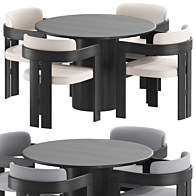 Kitchenette Wossner Salita - Table + Chair - 3D model