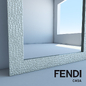 Fendi Cassa Mirror - Mirror - 3D model