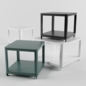 IKEA TINGBY side tables on castors - Table - 3D model