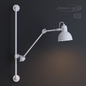 Бра на кронштейне ODEON LIGHT 4126/1WA ARTA - Бра - 3D модель