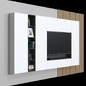 TV wall 028. - TV Wall - 3D model