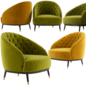 Hector armchair by Laskasas - Arm chair - 3D model