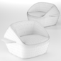 Jinx lounge chair - Arm chair - 3D model