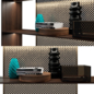 Ava Bookshelves and Multimedia - Rack - 3D model