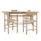 nikari arkipelago table & nikari academia chair - Table + Chair - 3D model
