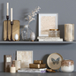 Декоративный набор ZARA HOME - Декоративный набор - 3D модель