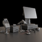 Pos Terminal - Shop - 3D model