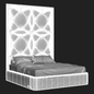 Charm bed - Bed - 3D model