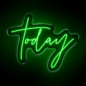 Today Neon Sign - Neon - 3D model