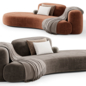 Tateyama XL Sofa by Secolo - Sofa - 3D model