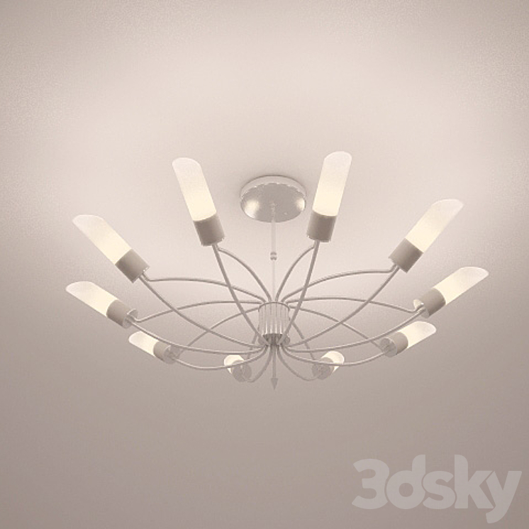 Chandelier Lussole - Pendant light - 3D model