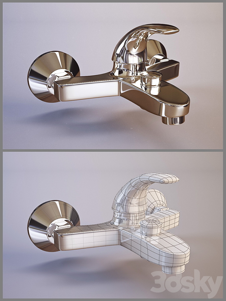Faucet 01 - Faucet - 3D model