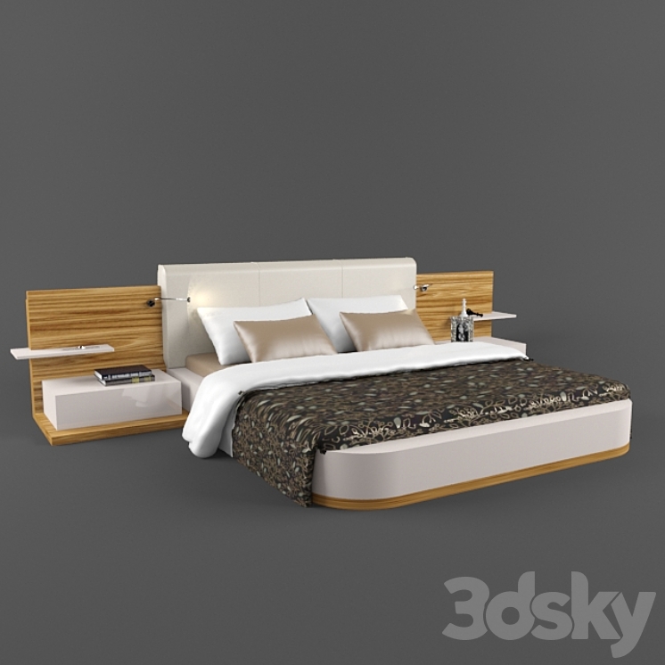 Hulsta - Bed - 3D model