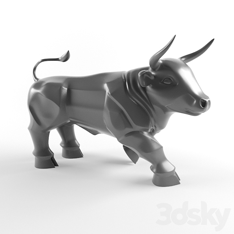 Bull - Other decorative objects - 3D model