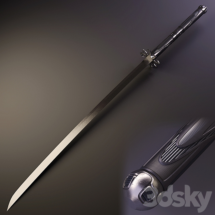 Futuristic Sword Concept