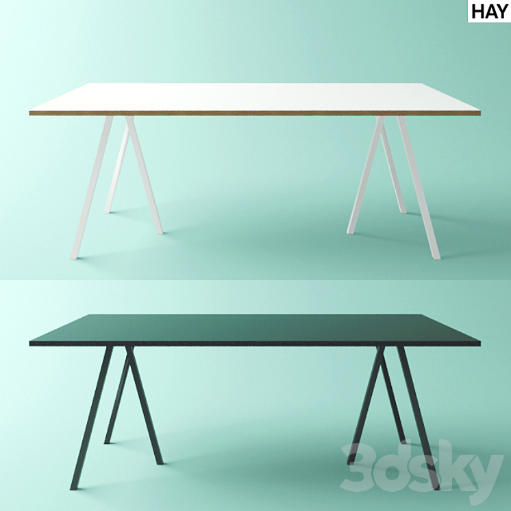 HAY / Loop Stand High Table - Table - 3D model