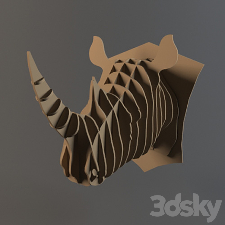 Rhino - Other decorative objects - 3D model