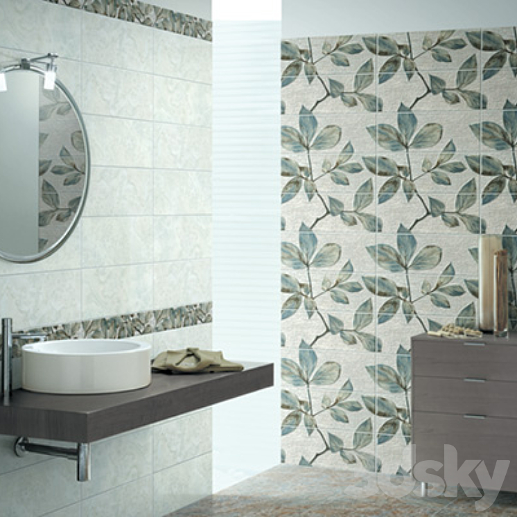 tiles Brazil - Tile - 3D model