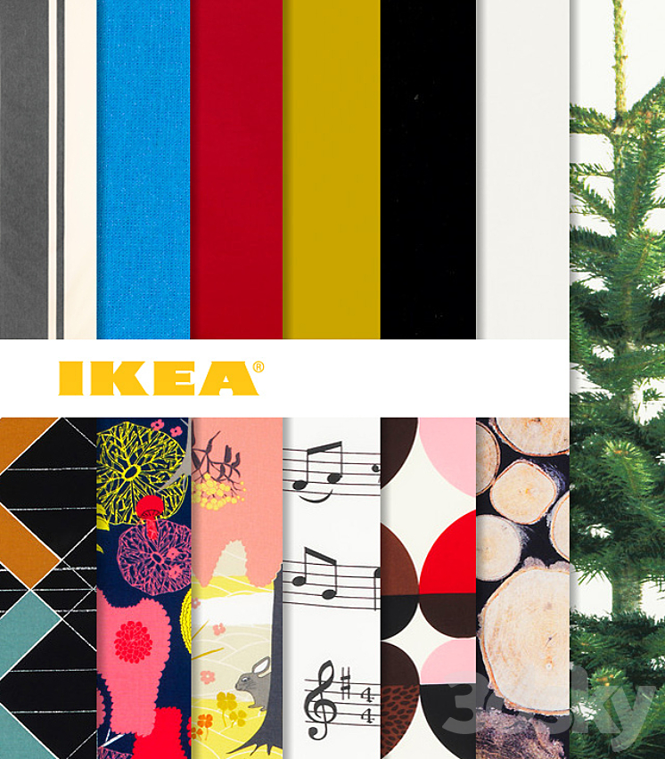 IKEA Fabric - Fabric - 3D model