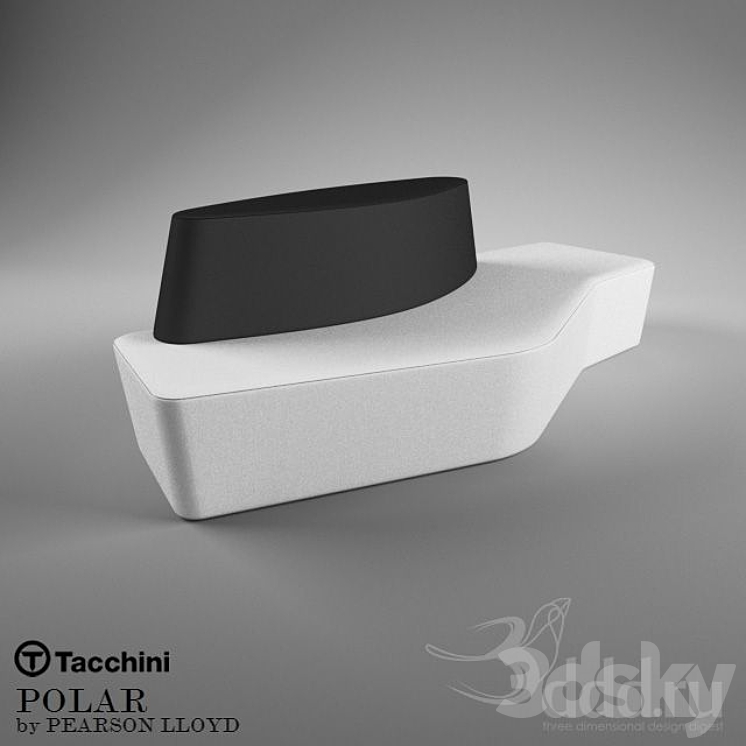 Tacchini / Polar - Sofa - 3D model