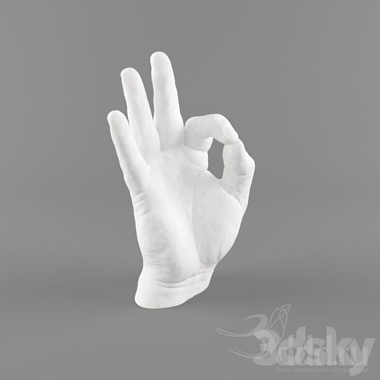 HAND - Sculpture - 3D model