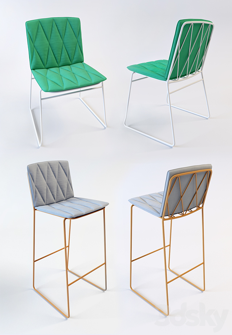 Chair Seb / from Jardan Lab - Chair - 3D model