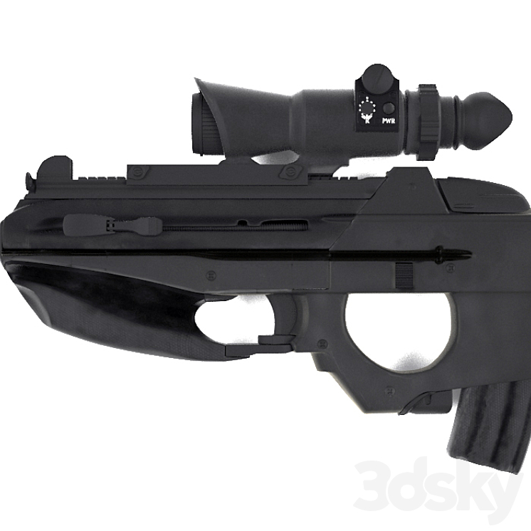 FN F2000 - Miscellaneous - 3D model