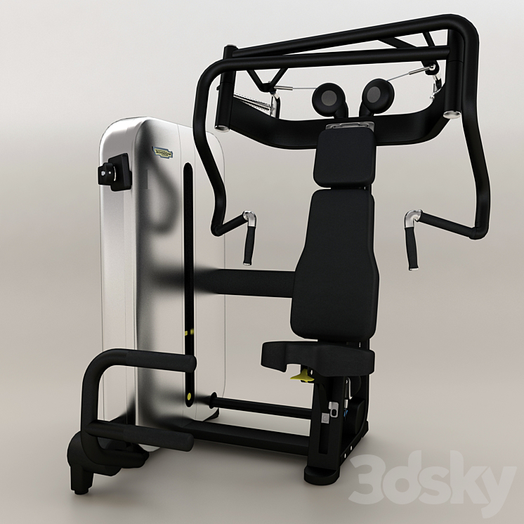 [3DSKY] TechnoGym Artis Chest 3D Model | NEW UPDATE 2024