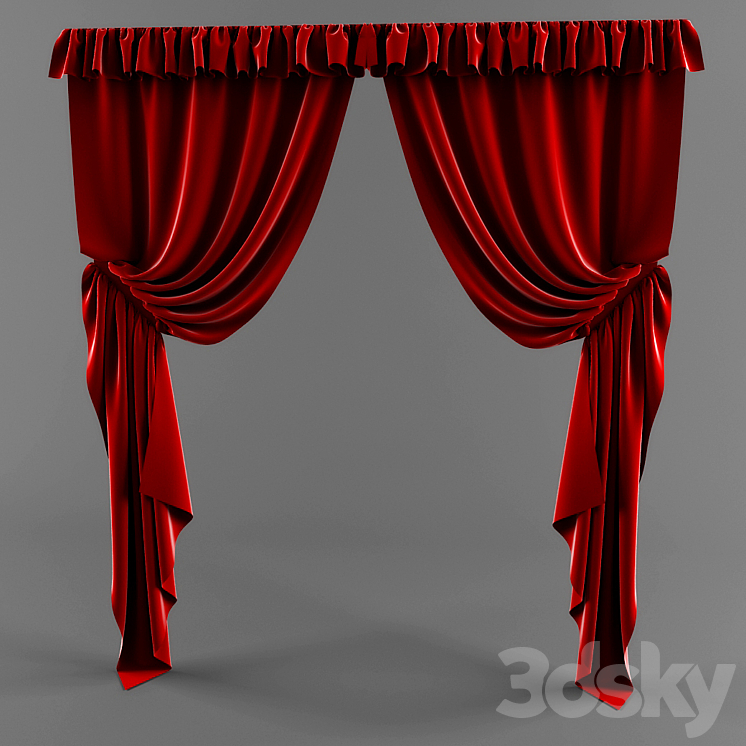 Shutters - Curtain - 3D model