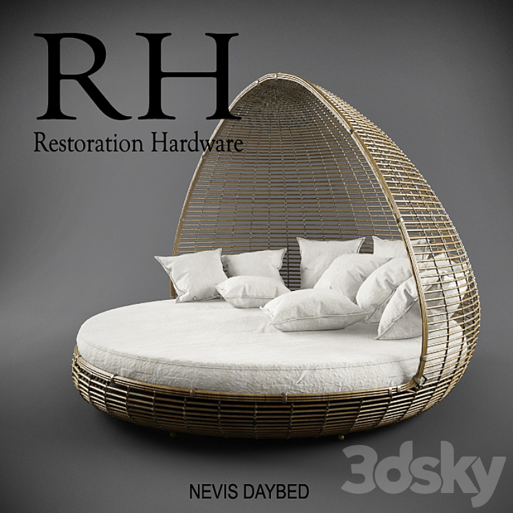 [3dsky] Nevis Daybed 3d Model New Update 2023