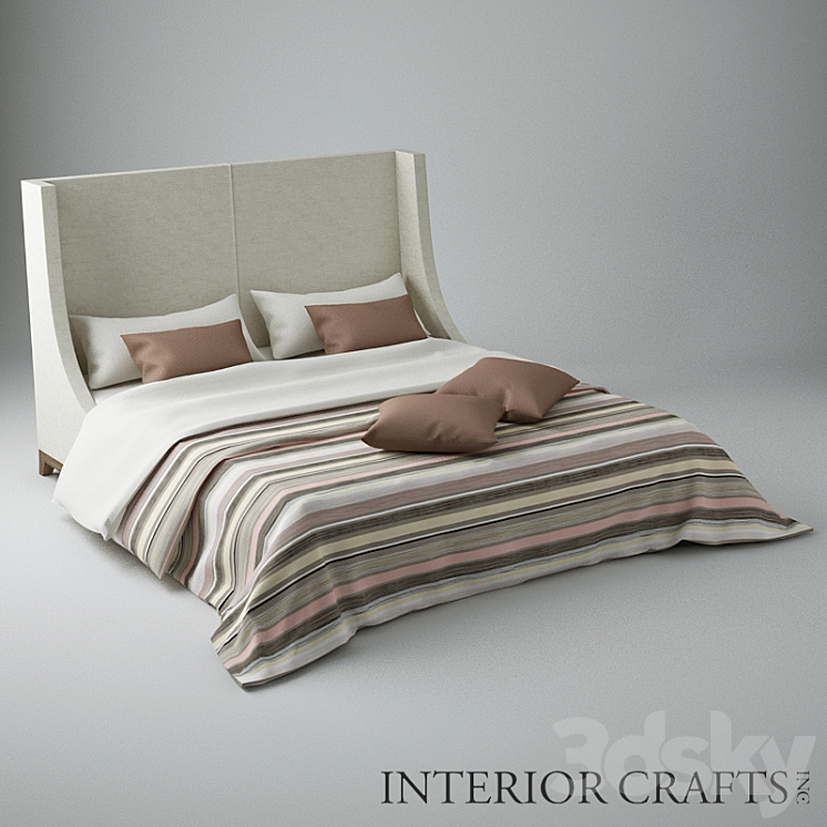 Bed Interior Crafts - Bed - 3D model