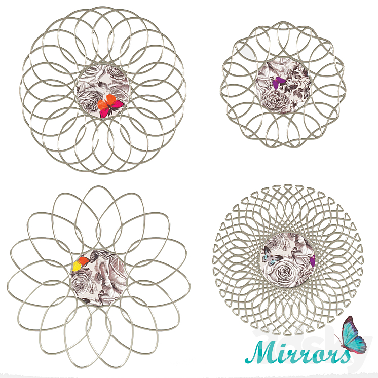 Mirrors Collection - Mirror - 3D model